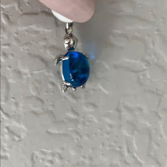 Pandora | Jewelry | Pandora Murano Glass Sea Turtle Dangle Charm | Poshmark